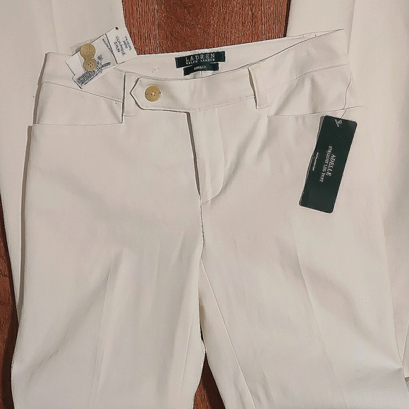 Lauren Ralph Lauren | Pants & Jumpsuits | Ralph Lauren Adelle White ...